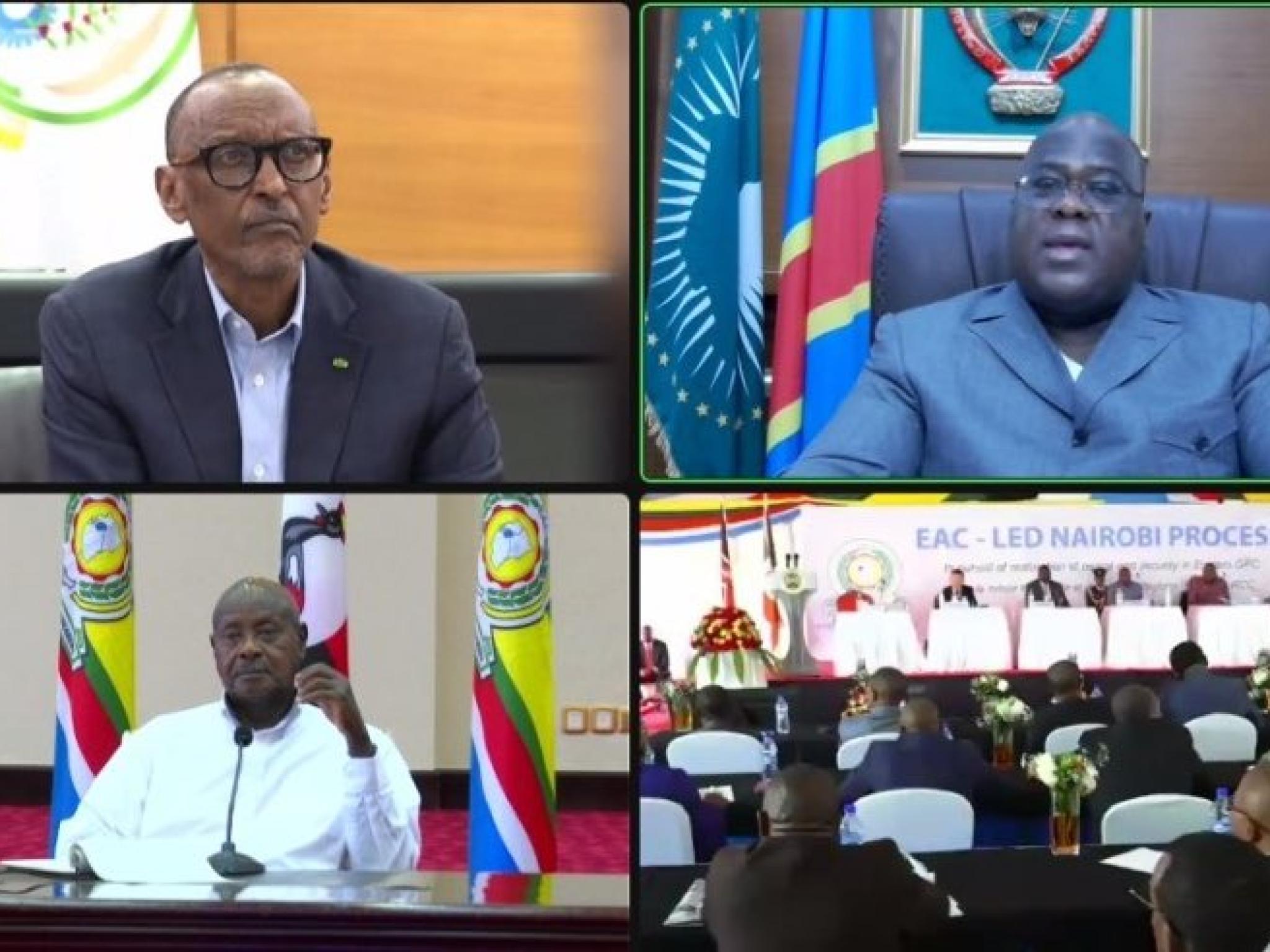 Troisième phase du processus de paix de Nairobi : Félix Tshisekedi ... Troisième phase du processus de paix de Nairobi : Félix Tshisekedi ...