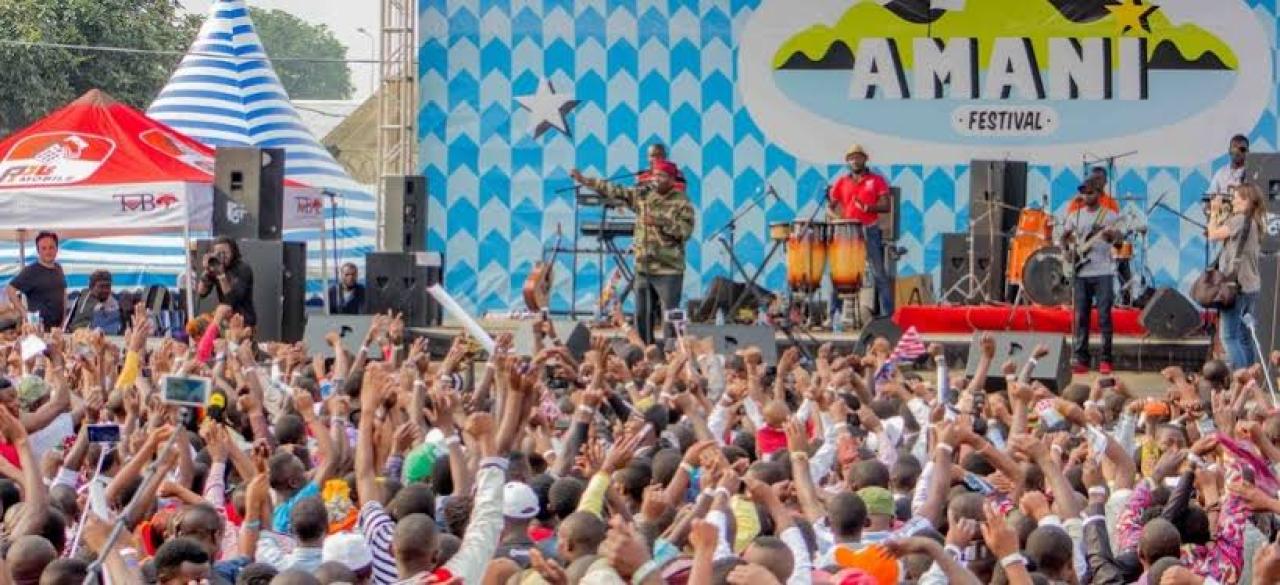 RDC : La 10è édition du Festival Amani a enfin ouvert ses portes ce ...